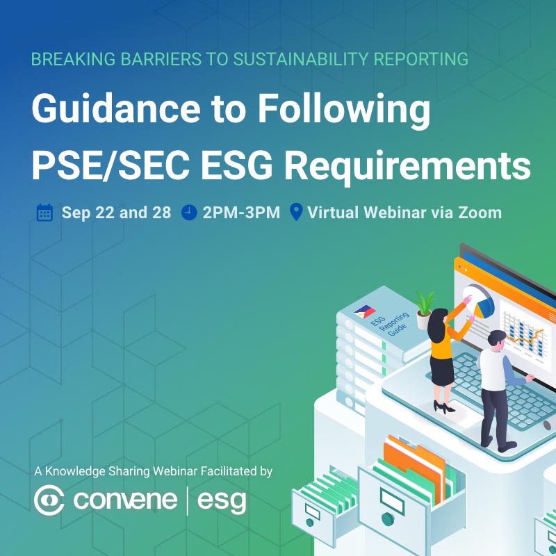 Guidance To Following The Psesec Esg Requirements Convene Esg