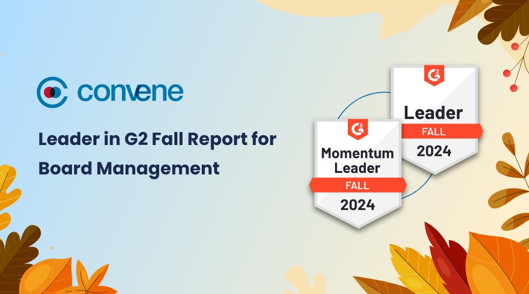 Leader in Board Management in G2 Fall 2024 Report | Convene